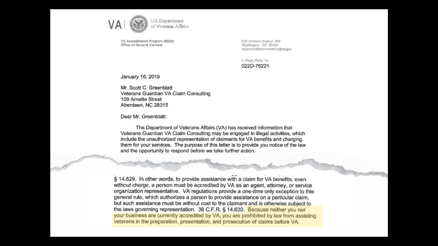 For-profit firm spends millions to maintain stake in VA benefits claims